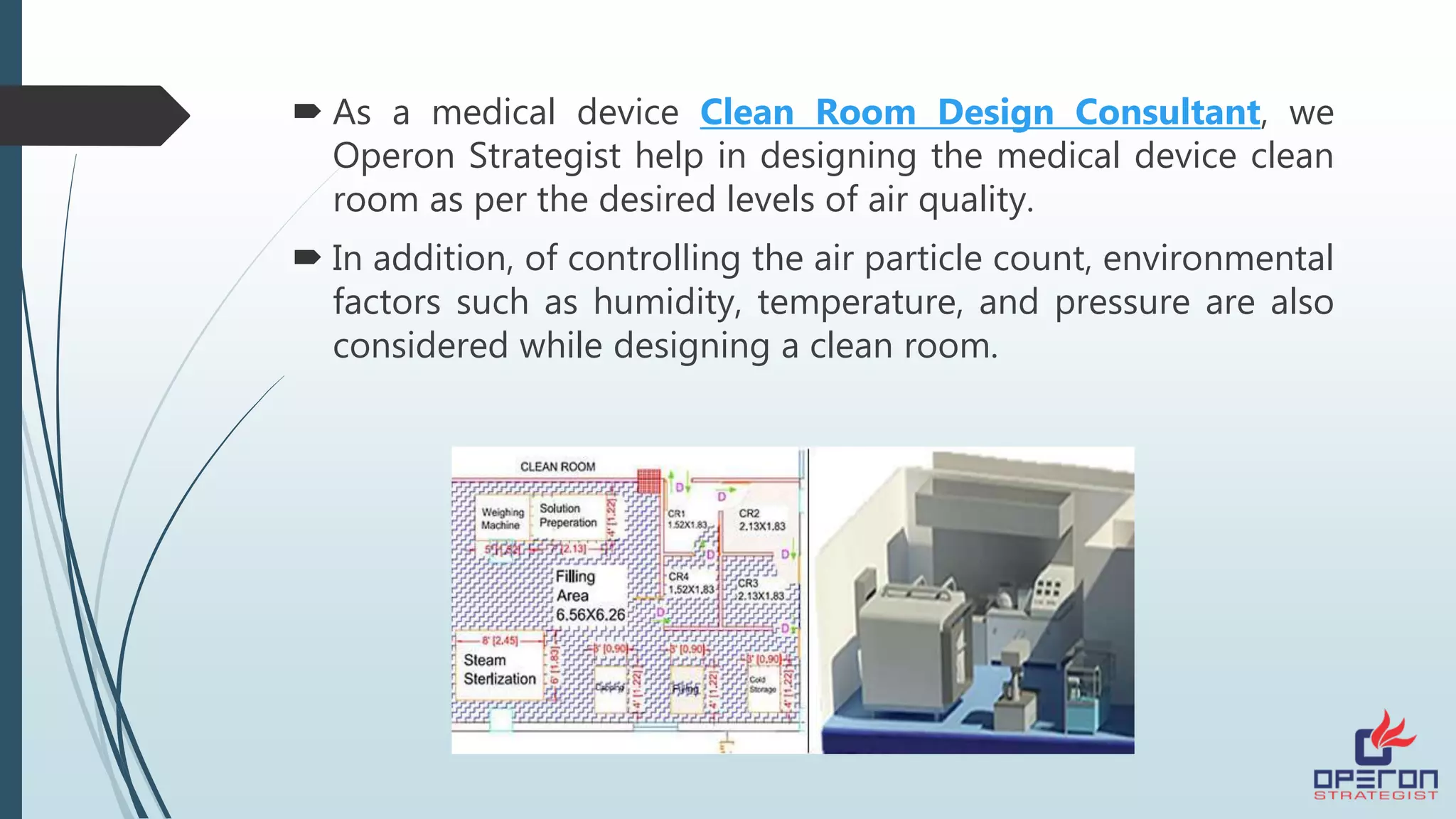 Clean Room Design Consultants | ISO 14644 | PPTX