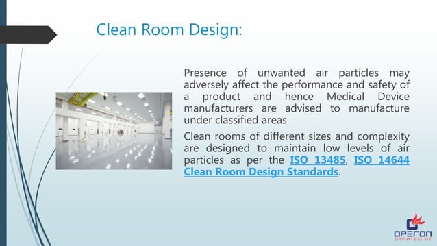 Clean Room Design Consultants | ISO 14644 | PPTX | Indoor Environmental ...