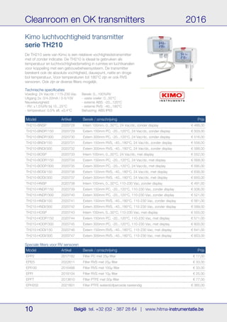 Cleanroom en OK transmitters 2016 | PDF