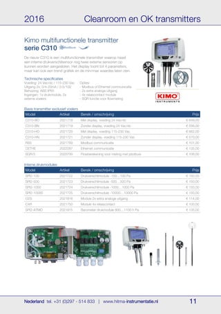 Cleanroom en OK transmitters 2016 | PDF