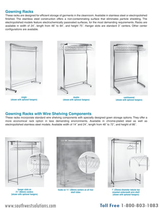 Storage Solutions for Cleanrooms & Labs | PDF | Free Download