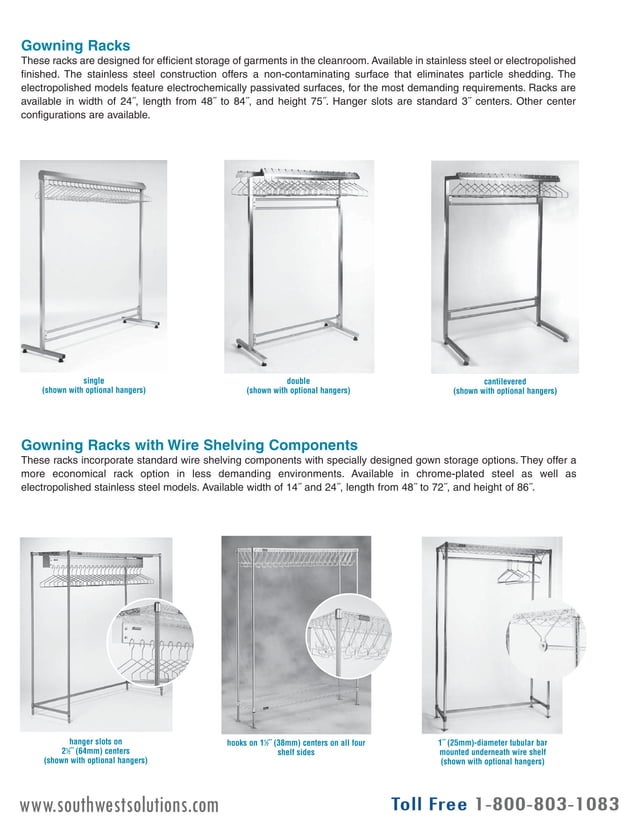 Storage Solutions for Cleanrooms & Labs | PDF | Free Download