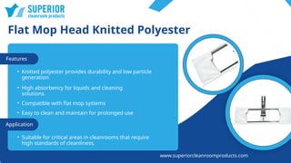 Cleanroom Mopping Systems Cleanroom Products | PPTX