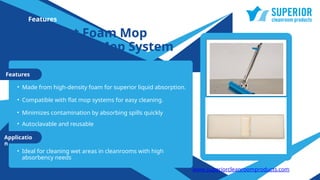 Cleanroom Mopping Systems Cleanroom Products | PPTX