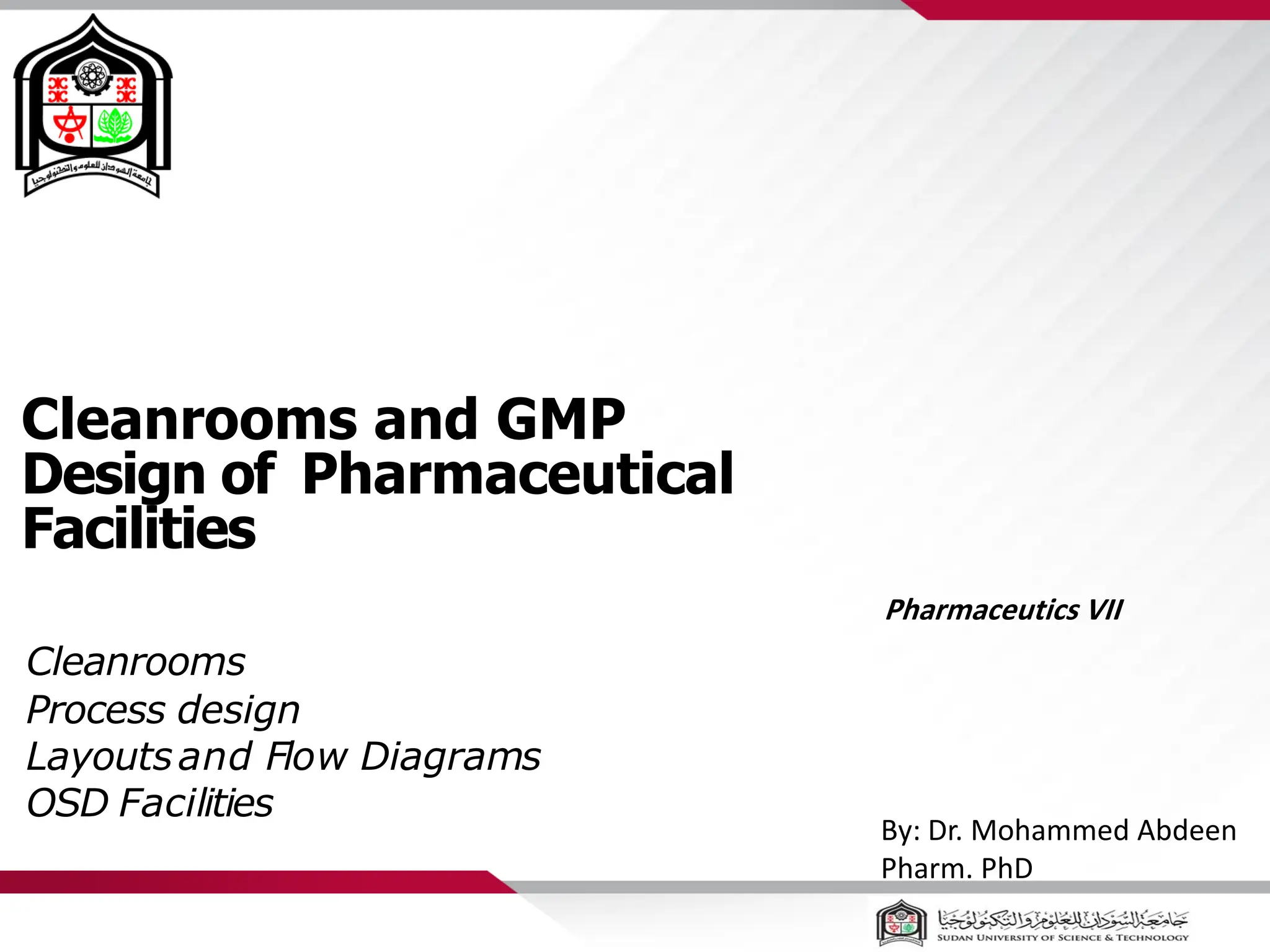 Clean Room Pharmaceutical_ GMP Procedures | PDF
