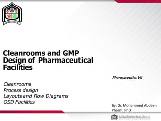 Clean Room Pharmaceutical_ GMP Procedures | PPT