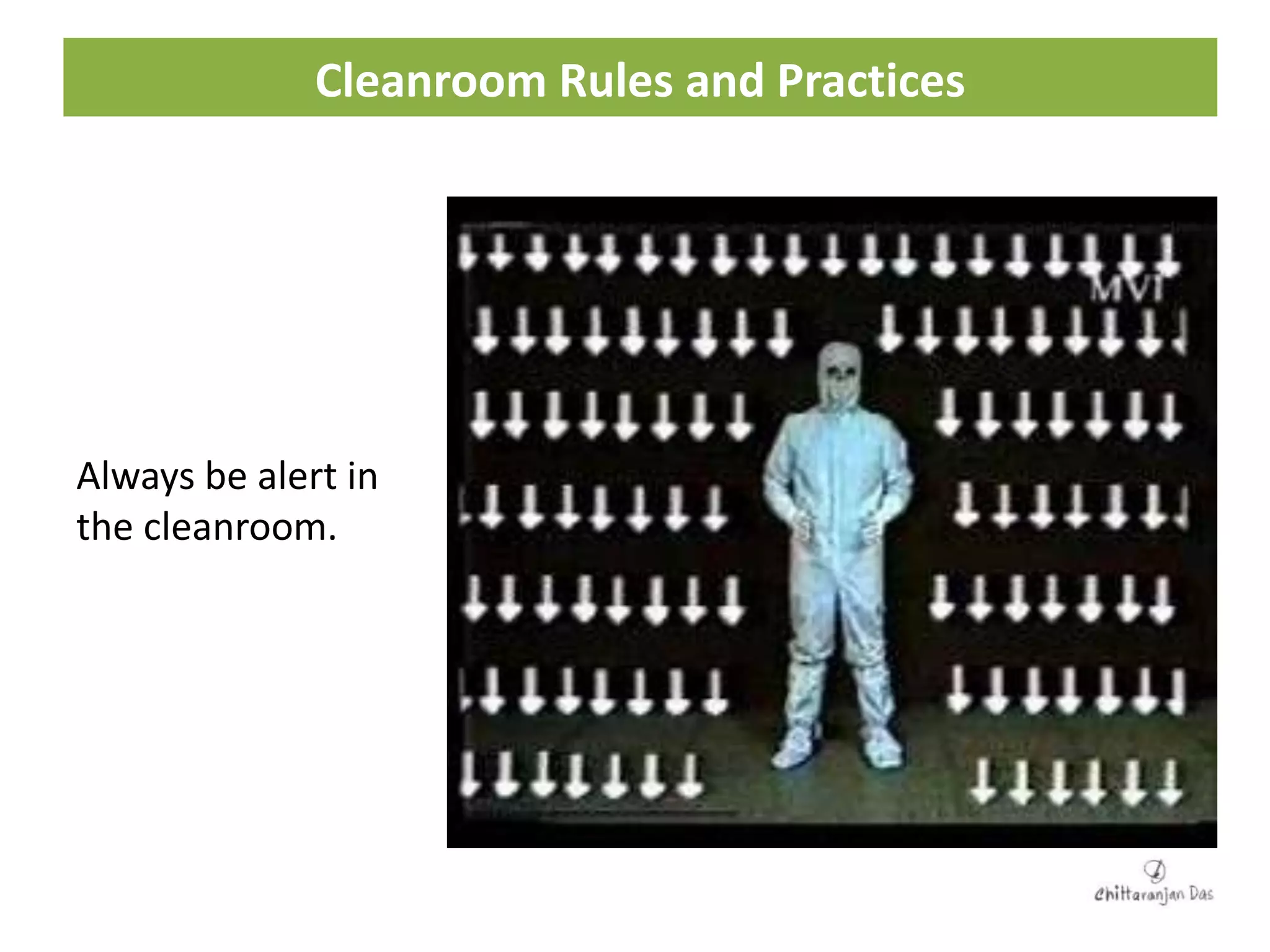 Cleanroom rules and practices | PPTX