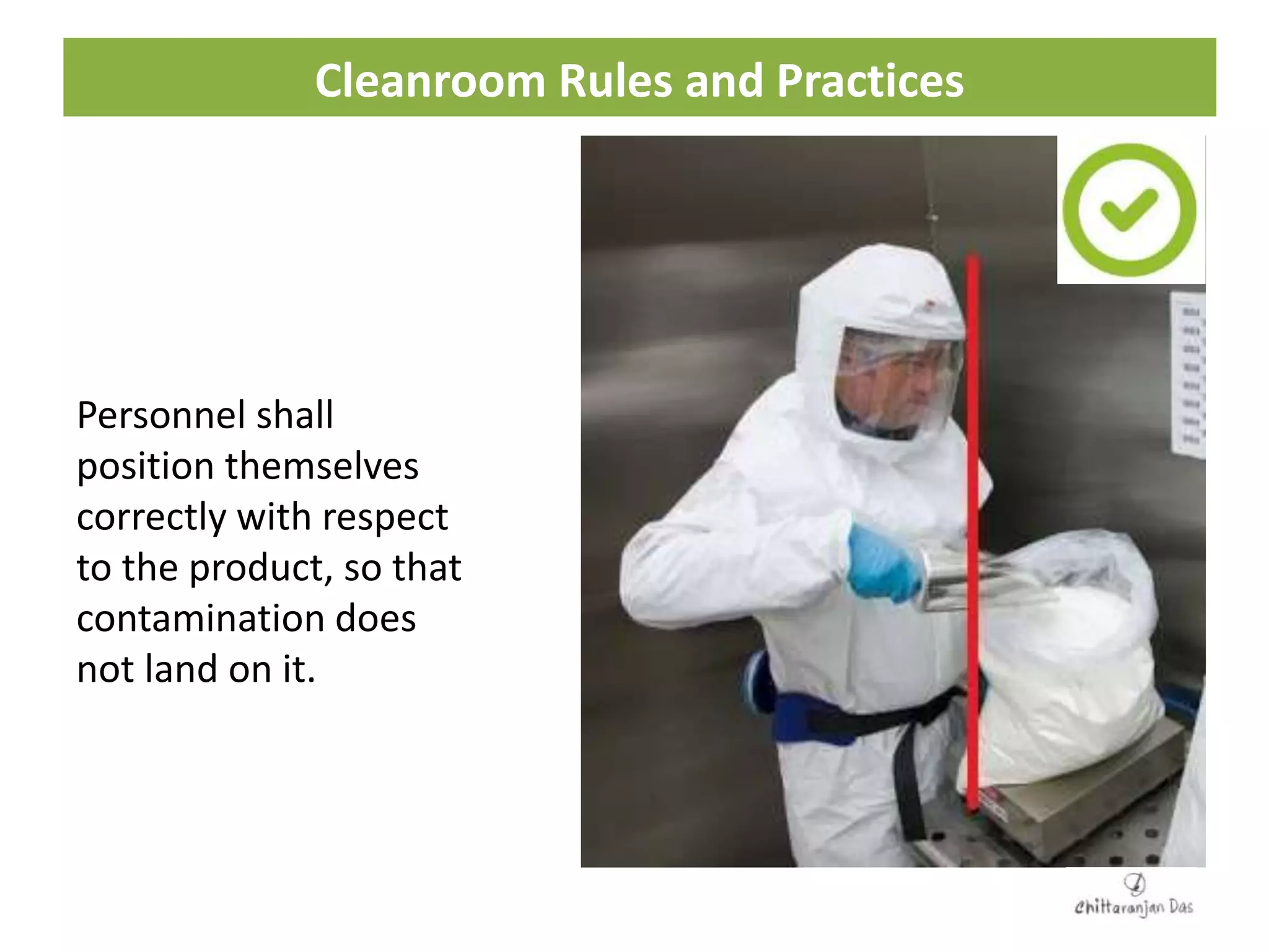 Cleanroom rules and practices | PPTX | Indoor Environmental Quality ...