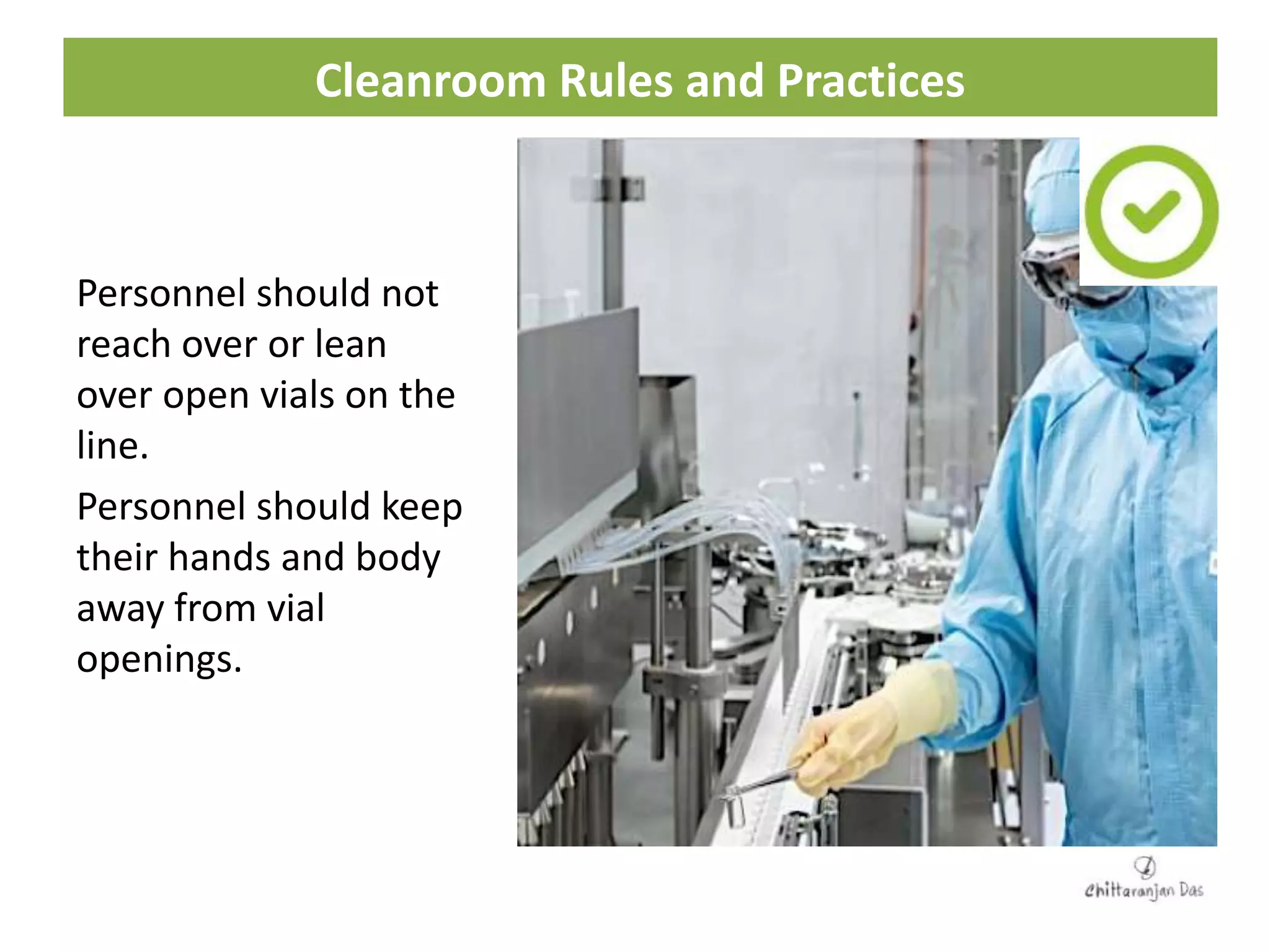 Cleanroom rules and practices | PPTX