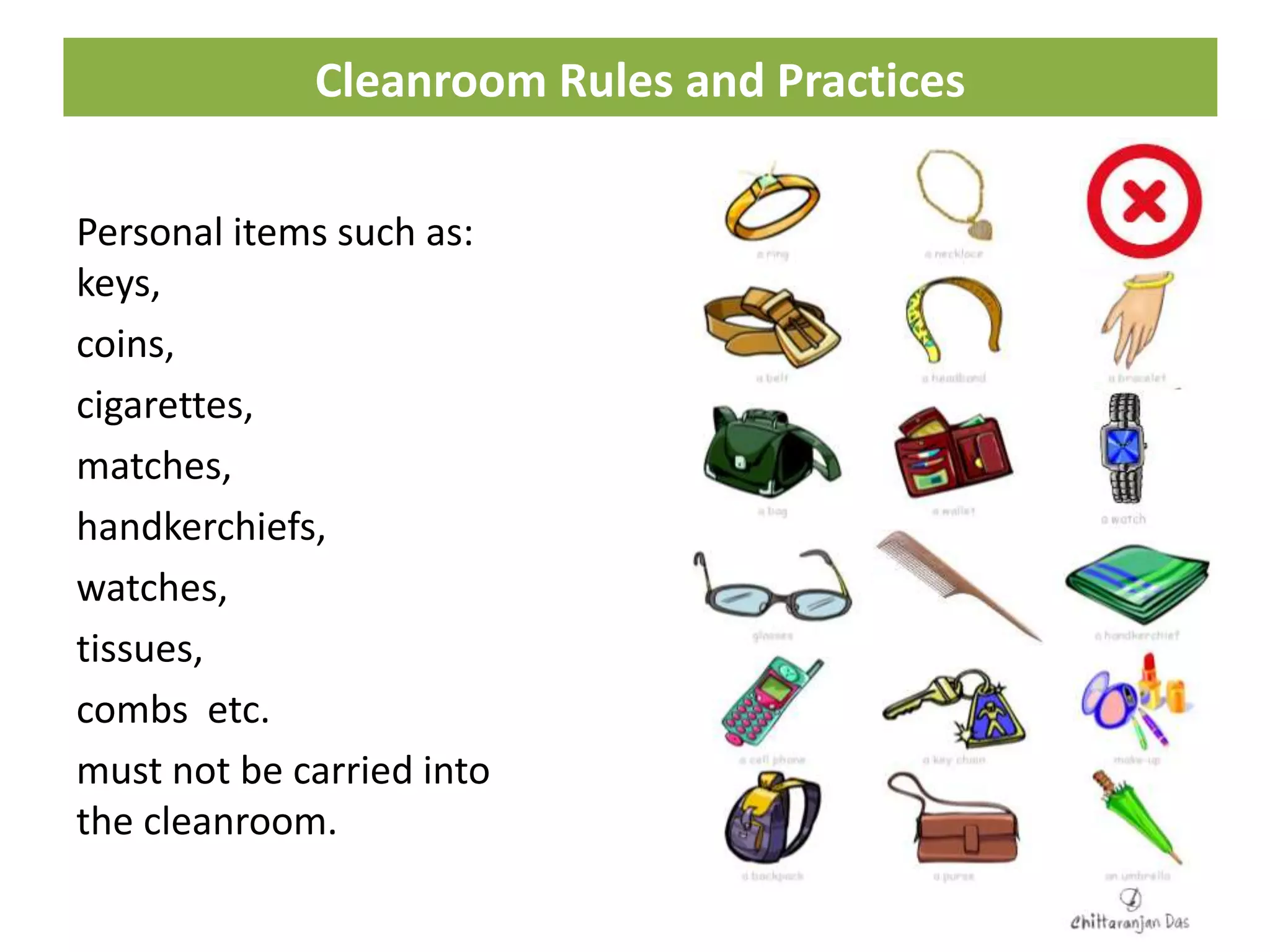 Cleanroom rules and practices | PPTX