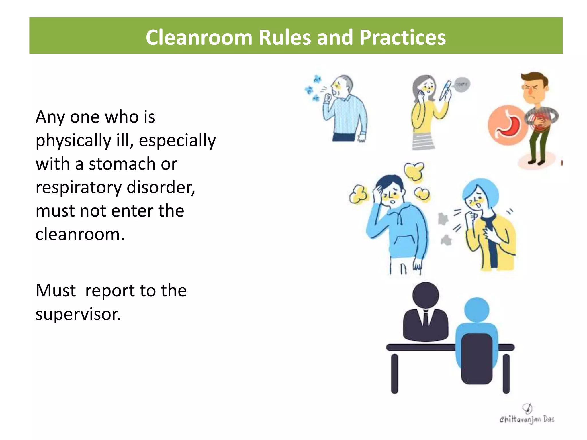 Cleanroom rules and practices | PPTX