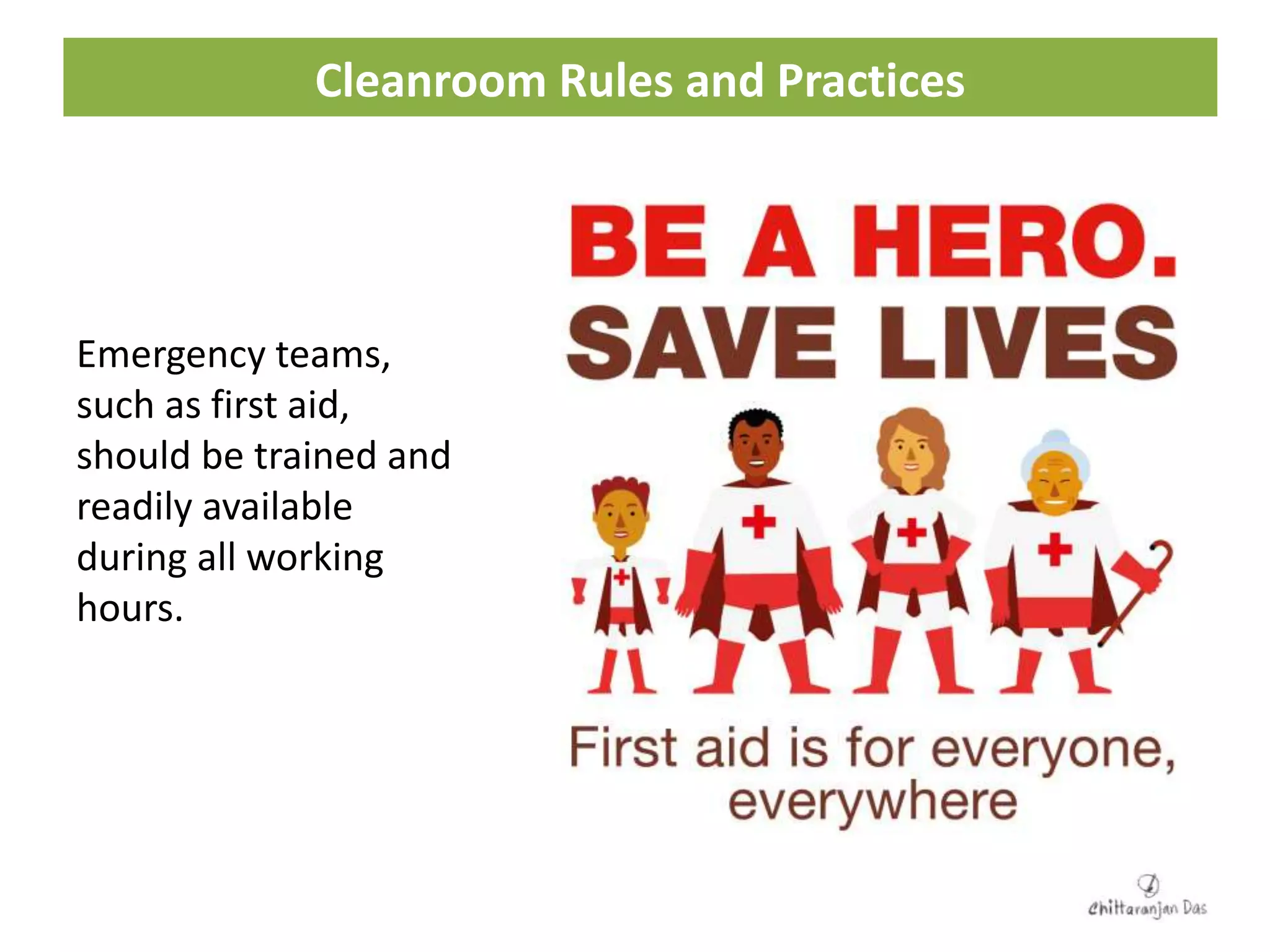 Cleanroom rules and practices | PPTX