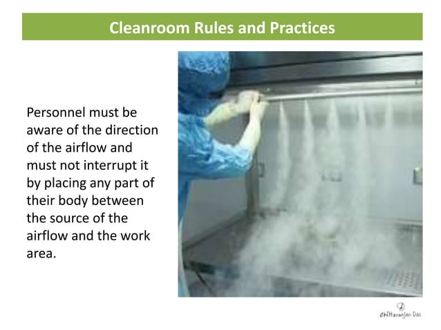 Cleanroom rules and practices | PPTX | Indoor Environmental Quality ...