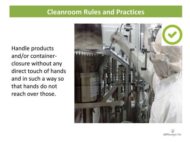 Cleanroom rules and practices | PPTX | Indoor Environmental Quality ...