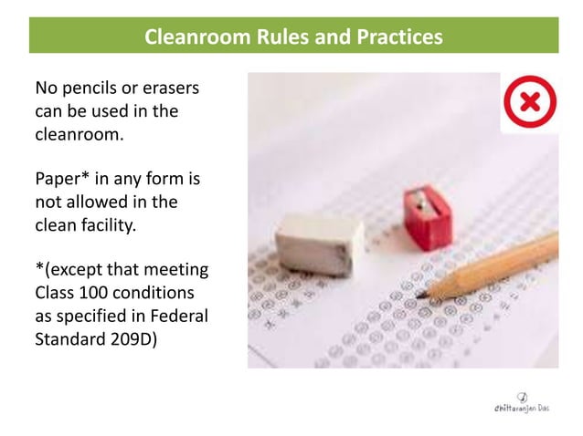 Cleanroom rules and practices | PPTX | Indoor Environmental Quality ...