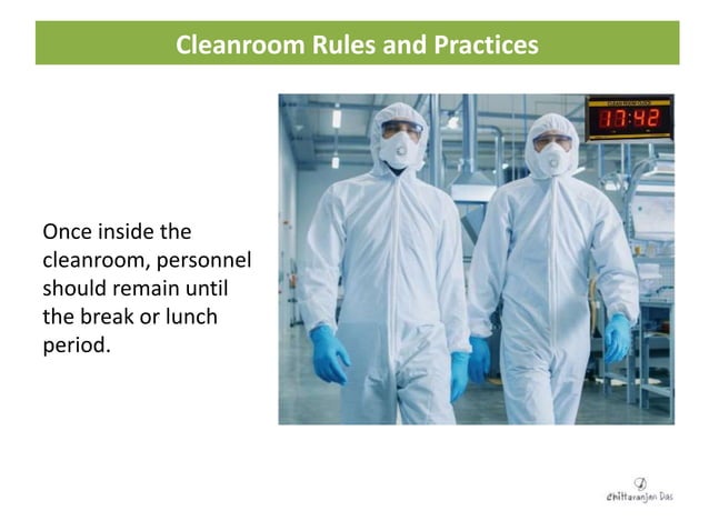 Cleanroom rules and practices | PPTX | Indoor Environmental Quality ...