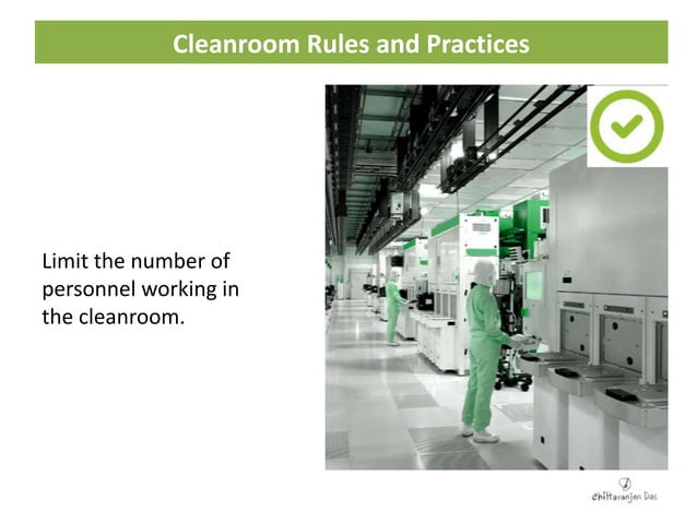 Cleanroom rules and practices | PPTX | Indoor Environmental Quality ...