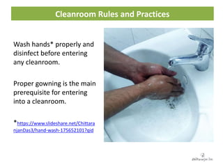 Cleanroom rules and practices | PPT