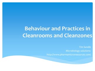 Cleanroom sop slides | PPTX