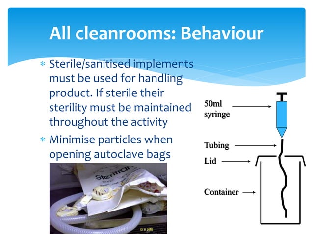 Cleanroom sop slides | PPTX | Pharmaceutical Industry | Industries