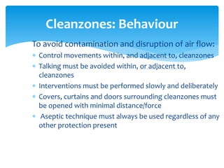 Cleanroom sop slides | PPTX