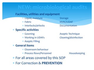 Cleanroom sop slides | PPTX
