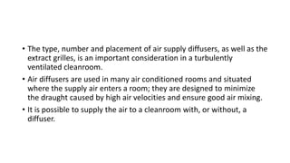 Clean room technology | PPTX