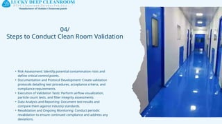 Clean Room Validation and Compliance Essential Guidelines.pptx