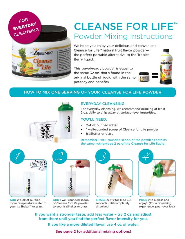 Cleanse for life | PDF