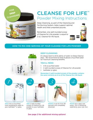 Cleanse for life | PDF