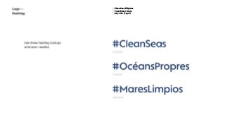 Clean seas Pilipinas Visual brand guide | PPT