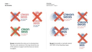 Clean seas Pilipinas Visual brand guide | PPT