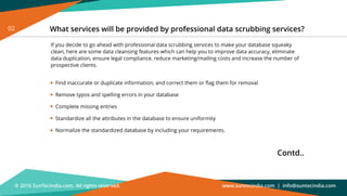 Cleanse Your Customer Database, Keep it Squeaky Clean! | PPT