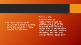 Cleansing the leper | PPTX