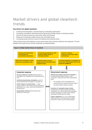 Cleantech - Global Trends and Indian Scenario | PDF