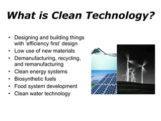 Cleantech Job Skills Inventory and Careers | PPT | Power and Energy ...