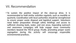Clean Up Drive Activity pir report .pptx