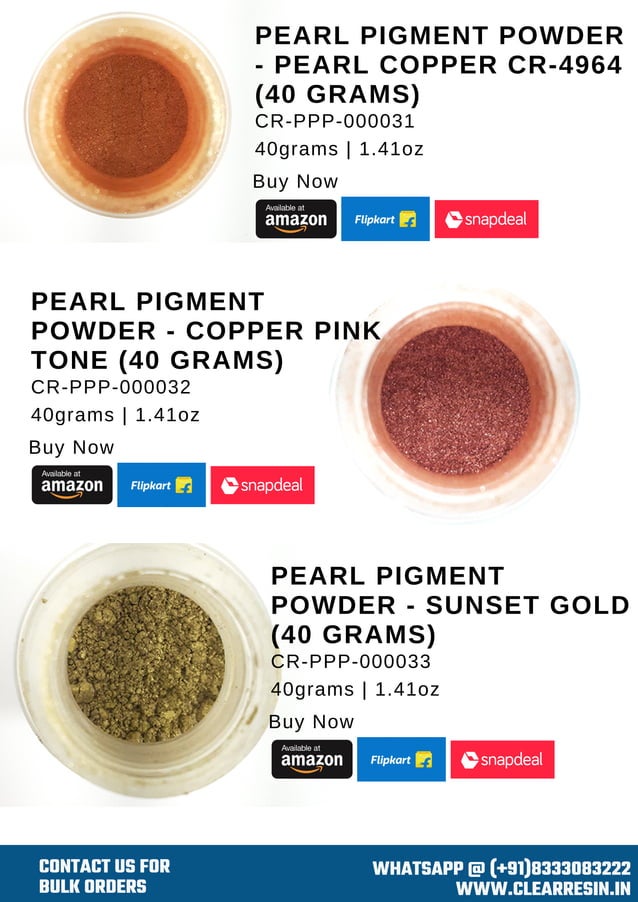 Clear Resin Catalogue | PDF