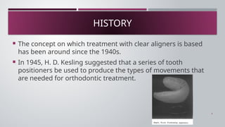 CLEAR ALIGNERS Basic And Types Of Attachment | PPTX