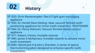 Clear Aligners, Orthodontics, SDC, by Dr. Tannu Singh | PPTX