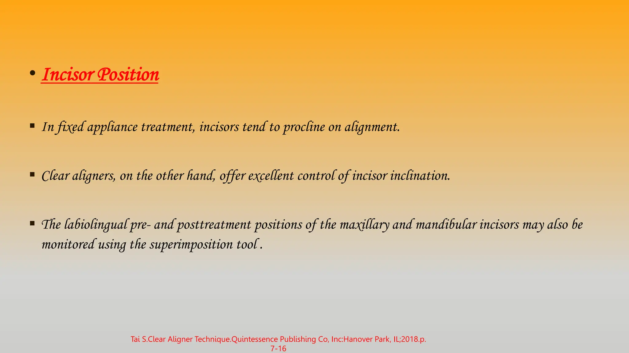CLEAR ALIGNER THERAPY IN ORTHODONTICS .pptx