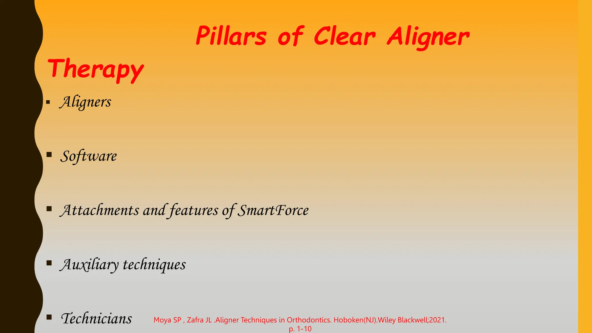 CLEAR ALIGNER THERAPY IN ORTHODONTICS .pptx