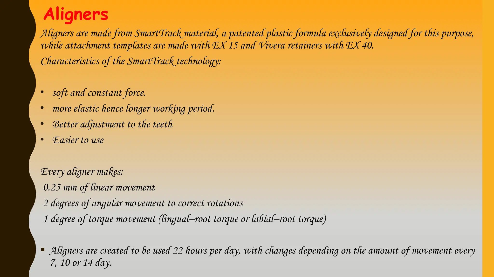 CLEAR ALIGNER THERAPY IN ORTHODONTICS .pptx