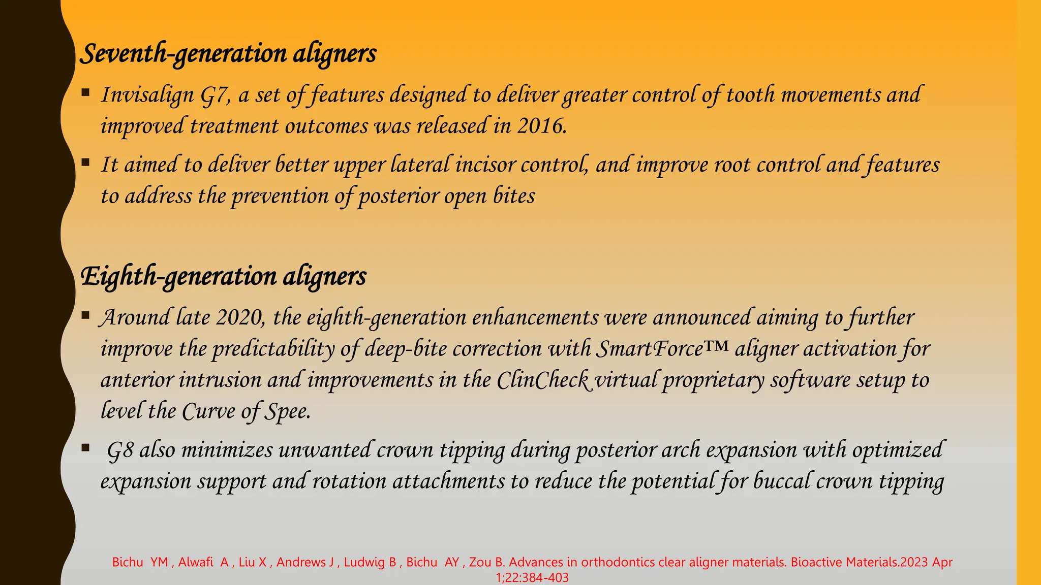 CLEAR ALIGNER THERAPY IN ORTHODONTICS .pptx