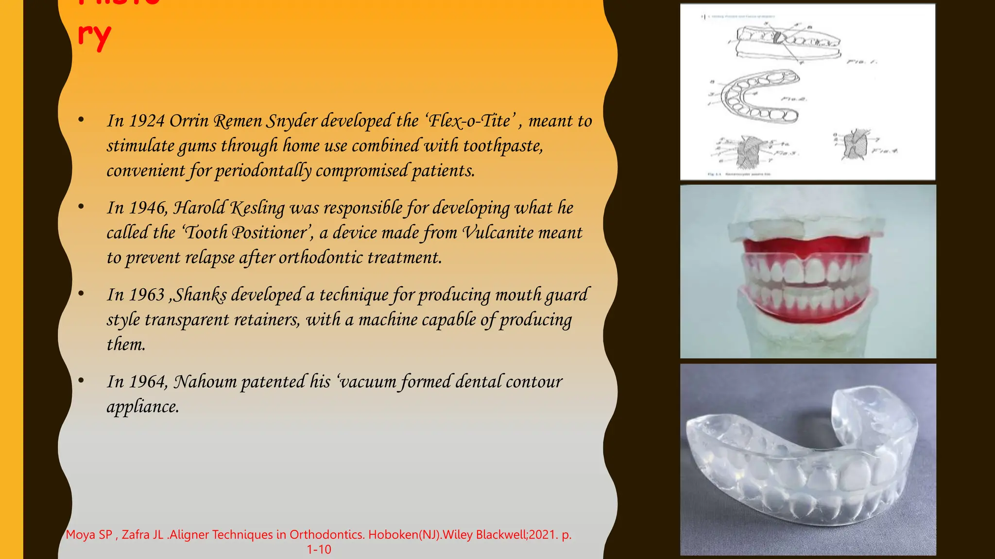 CLEAR ALIGNER THERAPY IN ORTHODONTICS .pptx