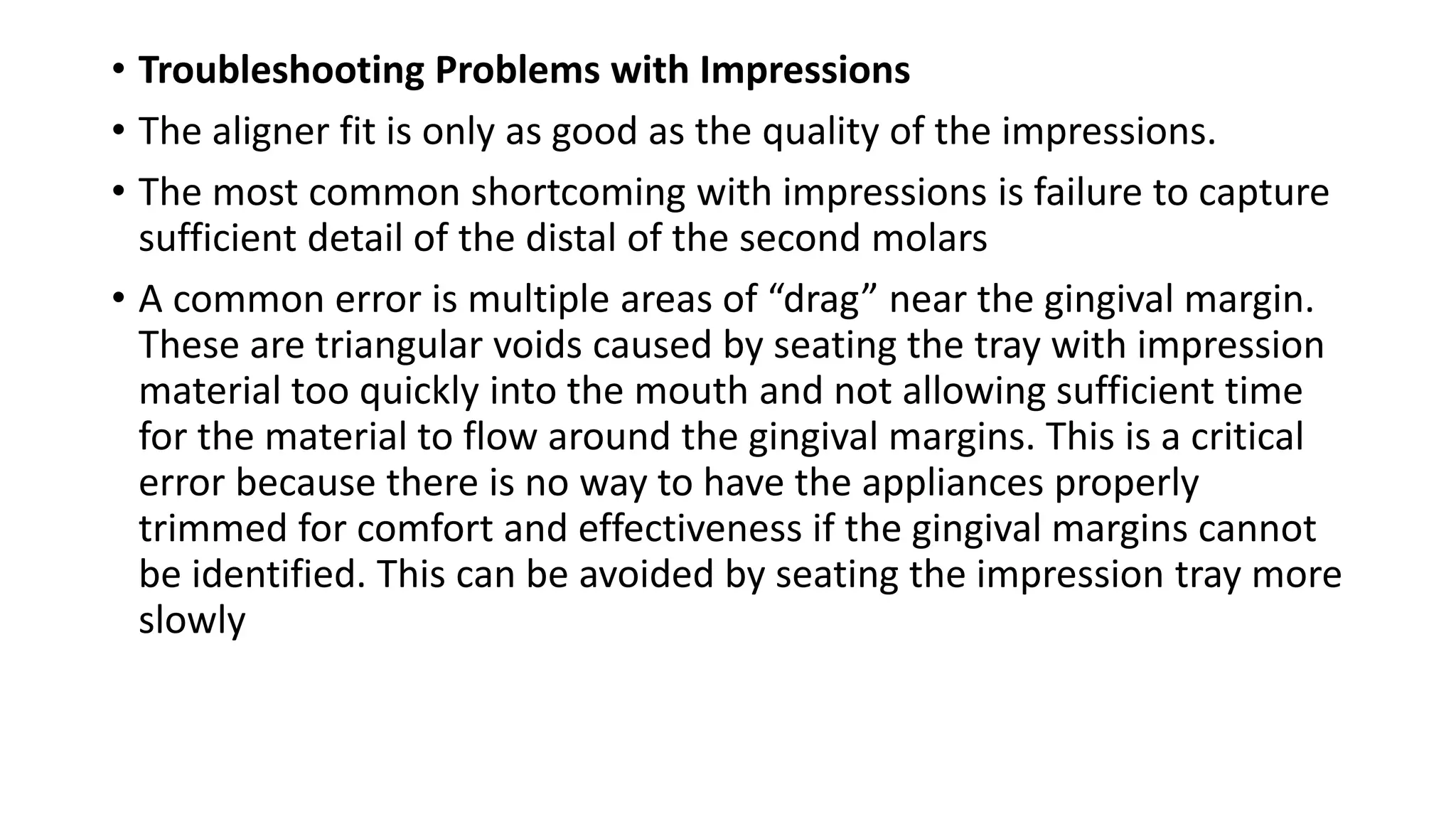 Clear aligner treatment | PPTX