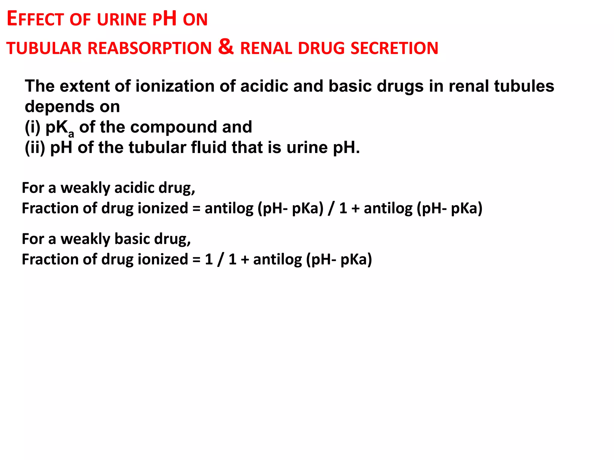 Drug Clearance | PPTX