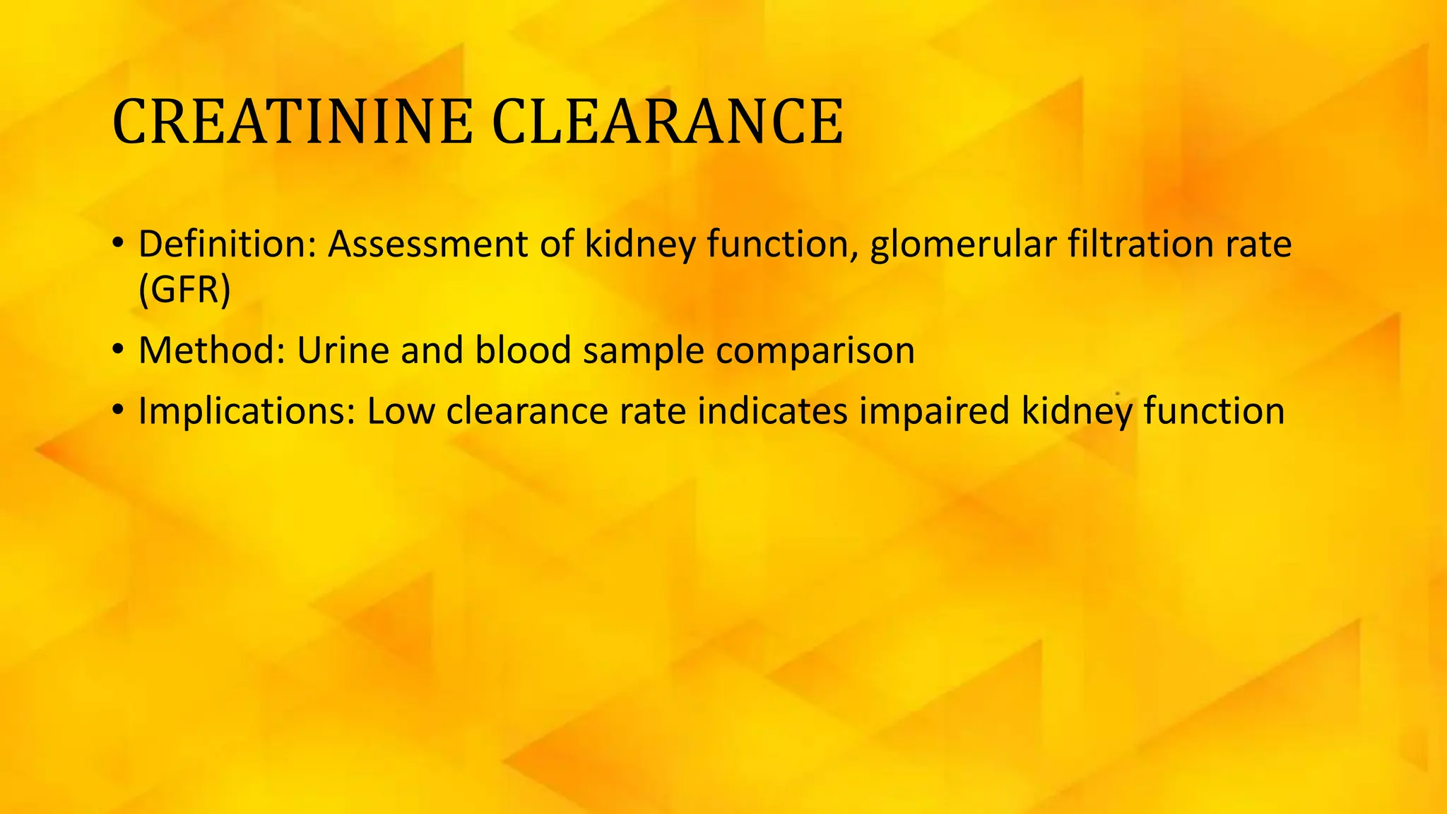 clearance rate. summary, application and drug interaction pptx | PPTX