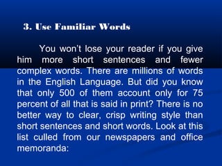 Clear and effective writing (News Story) | PPT