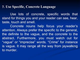 Clear And Effective Writing The News Story Powerpoint Maam | PPT ...